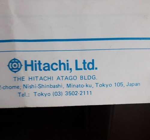 Стиральная машина бу Hitachi полуавтомат