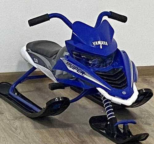 Детский снегокат санки Yamaha Viper Snow bike