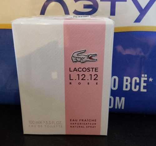 Туалетная вода Lacoste L.12.12. Rose