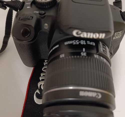 Canon 650d пробег всего 21т.к сенсорный поворотный