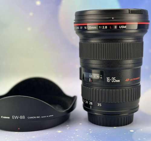 Canon EF 16-35mm f/2.8L II USM Новый (sn 45461)