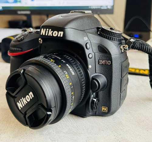 Фотоаппарат Nikon D610 Body   Объектив Nikon AF-S