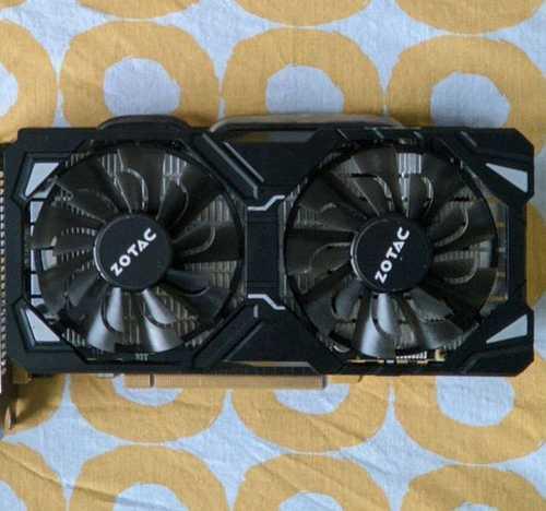 Видеокарта zotac gtx 1060 6gb