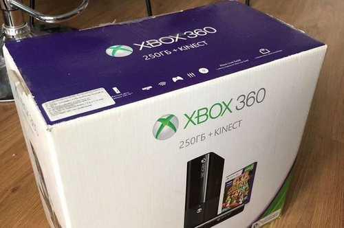 Xbox 360 250gb + kinect в отличном состоянии