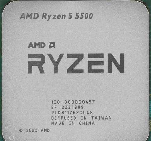 Процессор AMD ryzen 5 5500