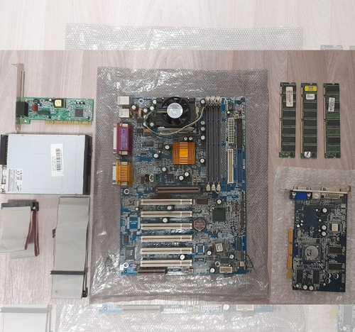 Ретро комплект lga370 и LGA775