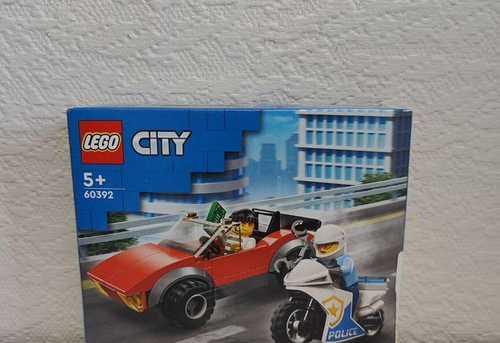 Lego City 60392 Полицейская погоня на байке