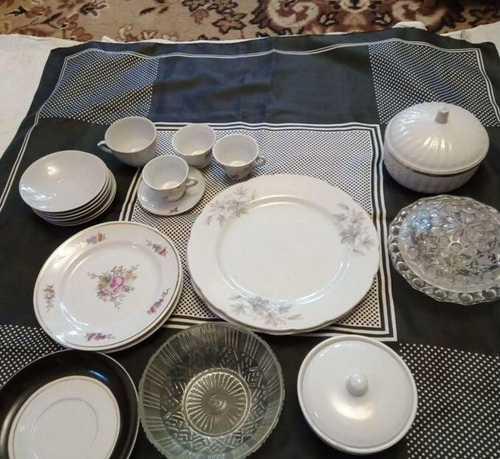 Набор столовой посуды времён СССР