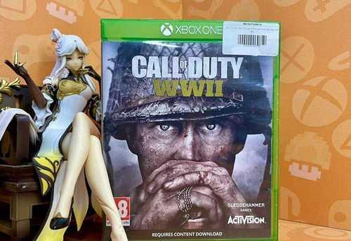 Xbox ONE Call Of Duty wwii (английская версия) б/у
