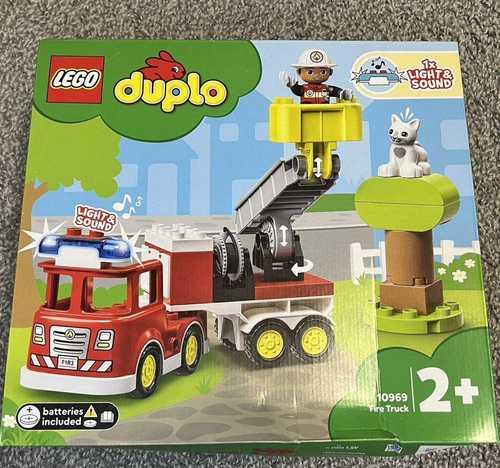 Lego Duplo 10969 Пожарная машина, новый