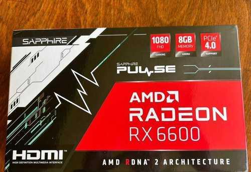 Sapphire AMD Radeon RX 6600 pulse 8gb новая