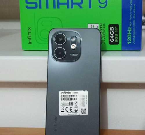 Infinix Smart 9, 3/64 ГБ