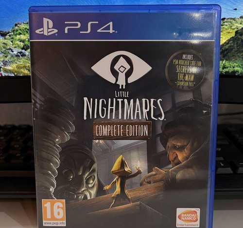 Little nightmares complete edition ps4 диск Little