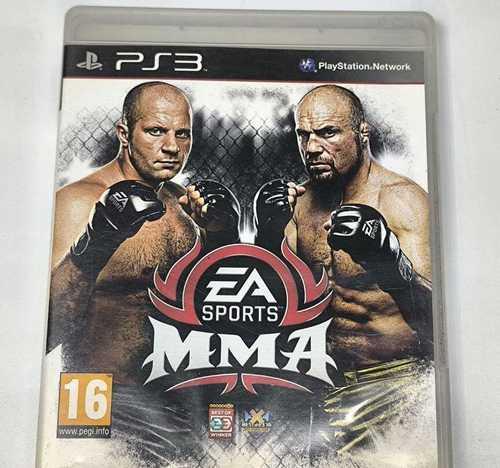 Mma ps3 игра на диске