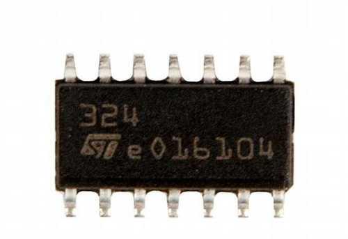 Микросхема LM324DT ST324 SOP-14 с разбора ST324, б