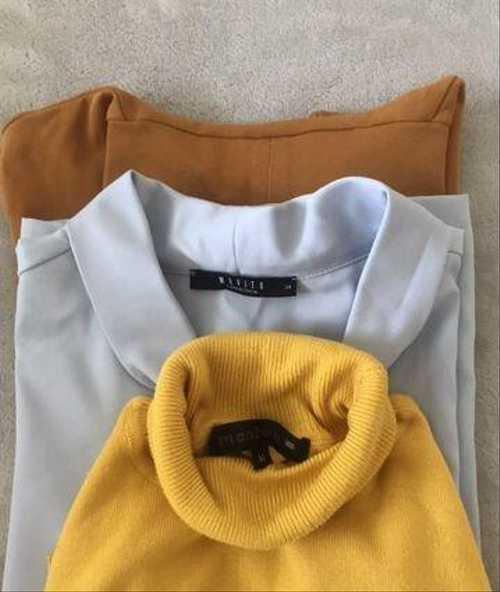 Водозазки / бадлоны monton, mohito, uniqlo