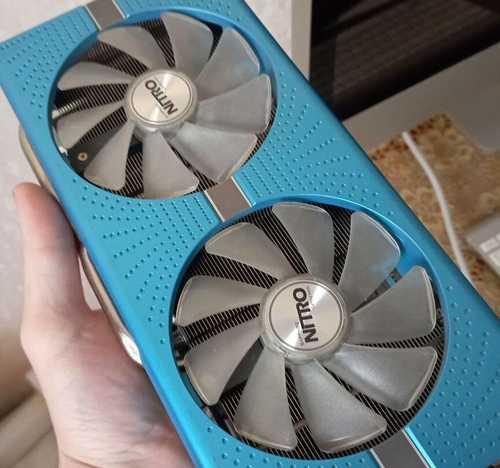 Видеокарта rx590 8gb