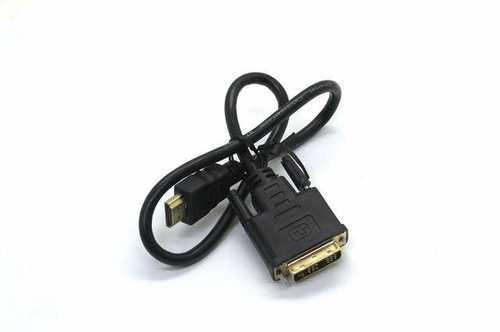 Кабель hdmi - DVI single link 19M/19M (1.8m, экран