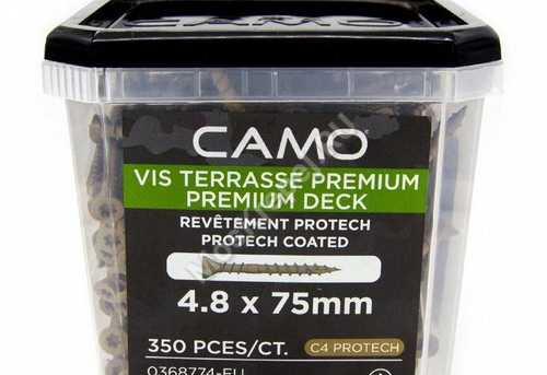 Саморезы camo 4.8x75 для террасной доски (350шт. +