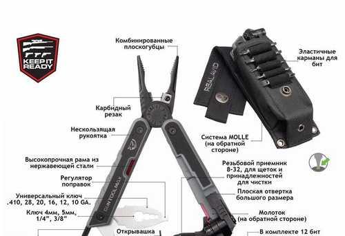 Мультитул Real Avid GUN tool MAX (37 функций)