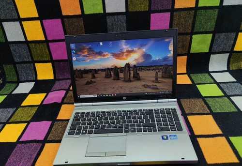 Металлический ноутбук HP elitebook 8570P