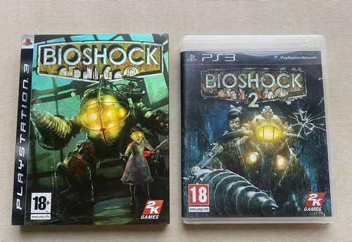 Игра для приставки playstation 3 ps3 bioshok 1, 2