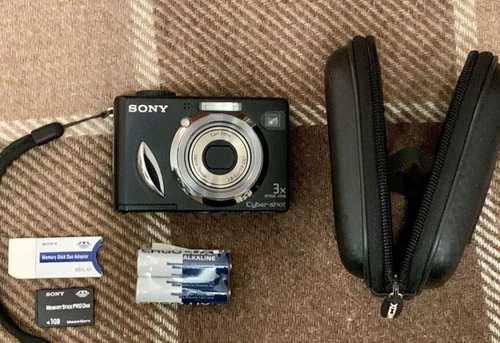 Фотоаппарат Sony DSC-W17 Бронь