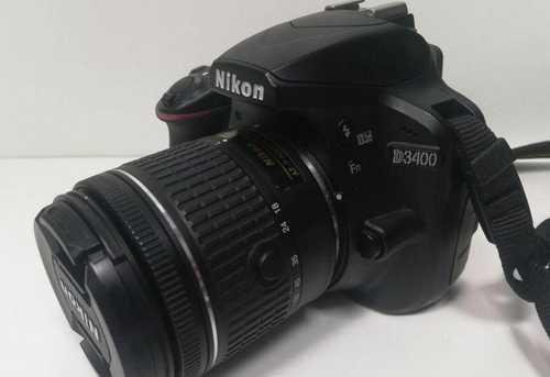 Фотоаппарат зеркальный Nikon D3400