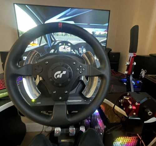 Thrustmaster T500 RS,  шифтер и ручник