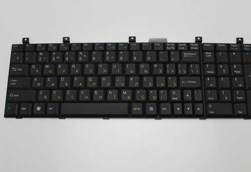 Клавиатура для ноутбука LG E500 (черная)