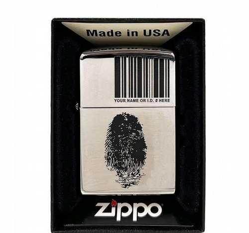 Zippo. Идентификация. 05 г. Коллекционная. Новая