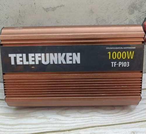 Инвертор автомобильный Telefunken TF-PI03 1000w