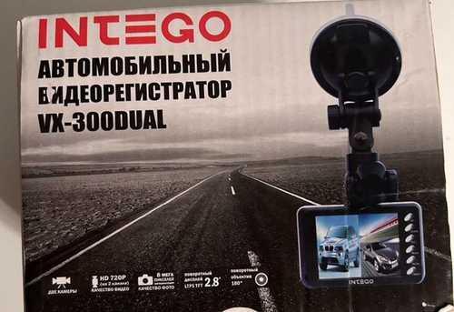 Видеорегистратор с двумя камерами intego