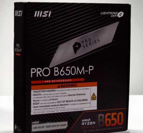 Материнская плата MSI PRO B650M-P Новая