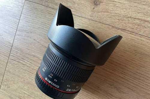 Samyang 10mm f/2.8 ED AS NCS CS Canon EF