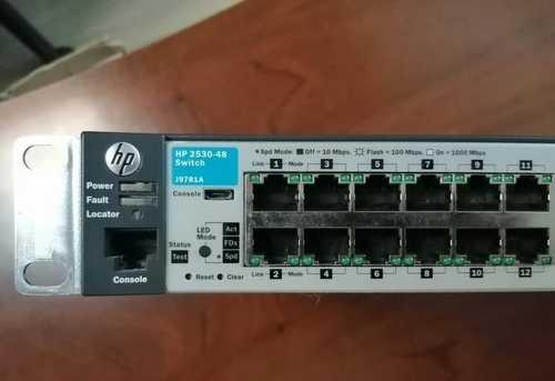 Коммутатор HP 2530-48 Switch (J9781A)