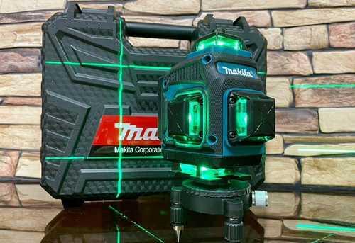 Лазерный уровень makita 4d нивелир 16 линий