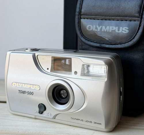 Olympus Trip 500 пленочный фотоаппарат