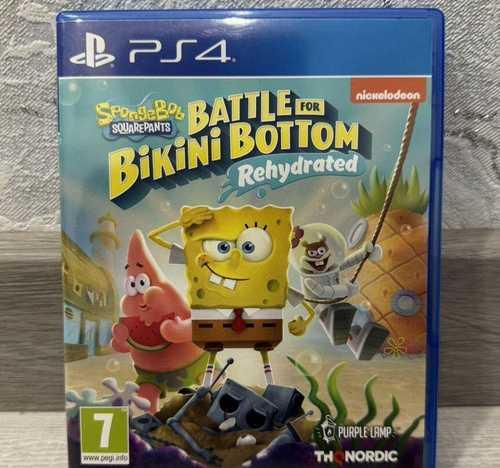 Sponge Bob Battle For Bikini Bottom Ps4/Ps5