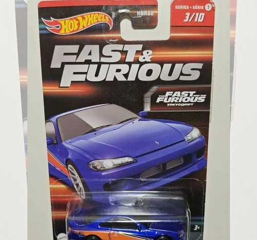 Hot Wheels Premium Fast and Furious Nissan Silvia