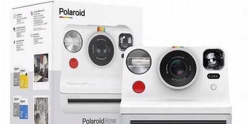Камера моментальной печати Polaroid Now, белая