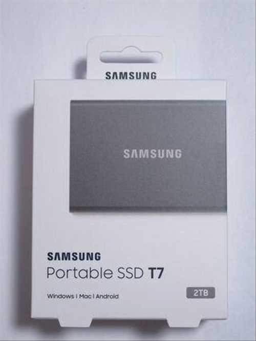 Samsung Portable SSD T7 2Tb новый