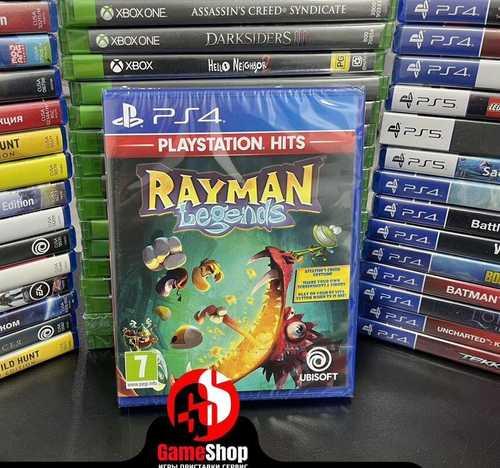 Rayman Legends на ps4 диск новый