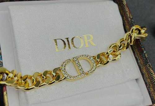 Christian Dior Золотой Браслет