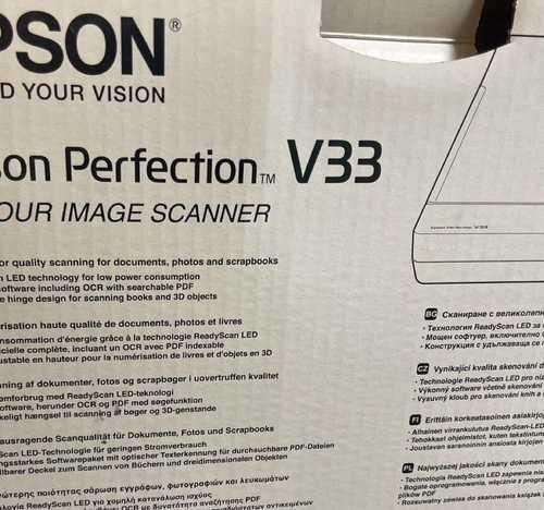 Сканер epson perfection photo v33