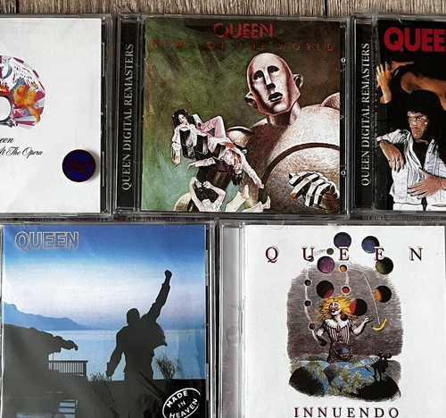 Cd диски фирменные queen