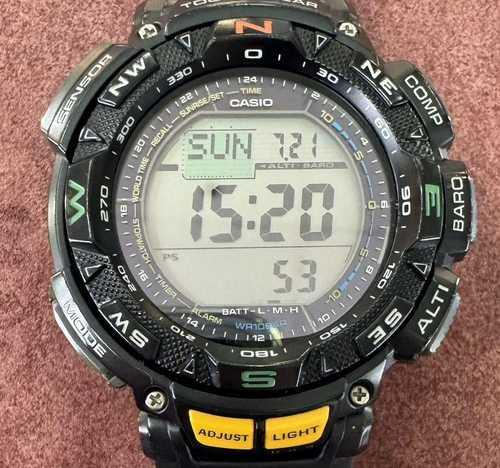 Часы Casio pro trek PRG 240