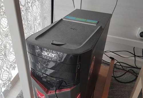 Игровой системный блок Acer с монитором Acer