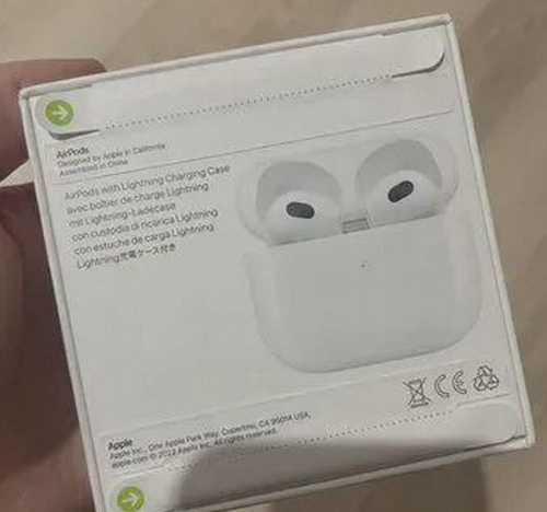 Наушники AirPods 3 новые 1:1