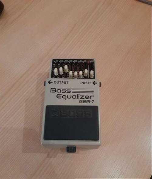 Boss Bass Equalizer GEB-7